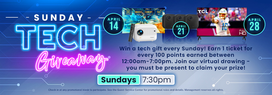 Tech Giveaway - Pioneer Crossing